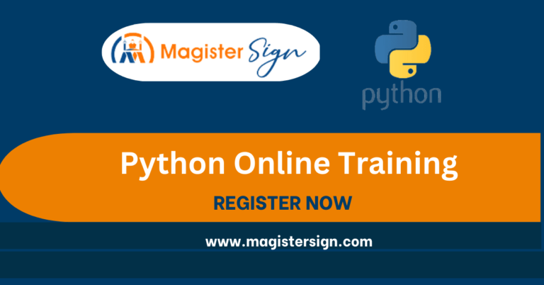 Best Python Online Training | Magistersign